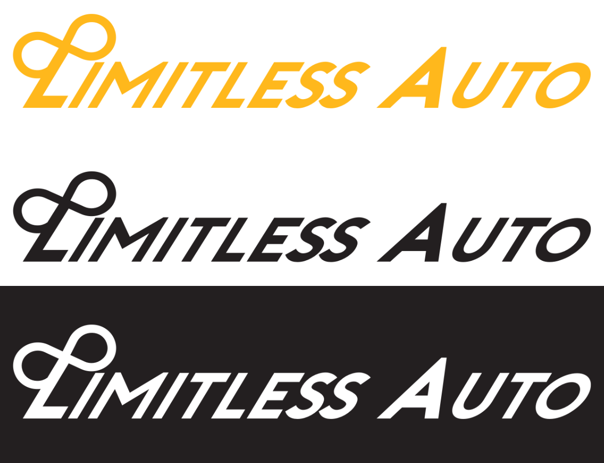 Limitless Auto Sale Logo - Brink Design Co.